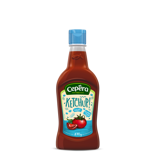 Ketchup Light 370g – Cepêra