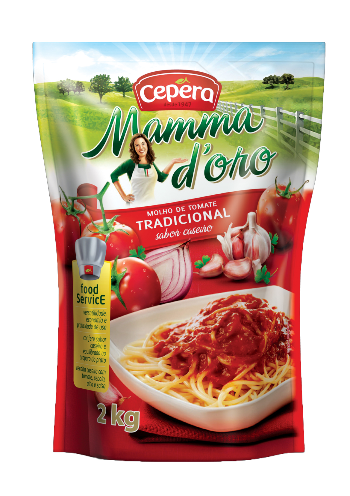 Molho de Tomate Mammad’oro Tradicional – Cepêra