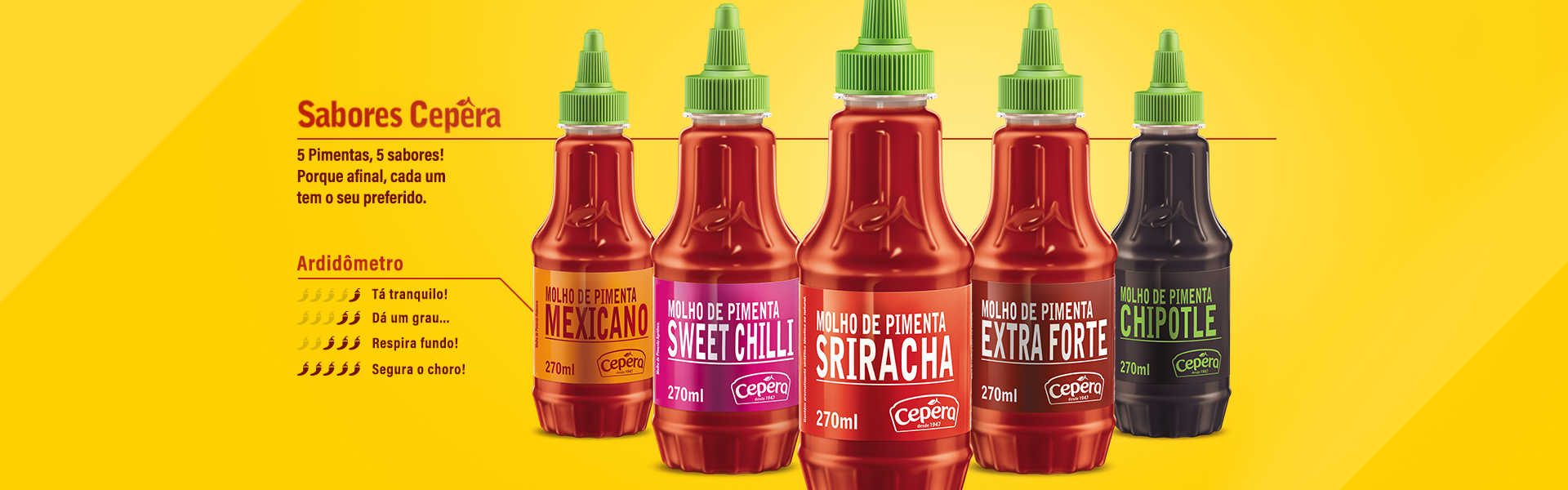 Cepêra - desde 1947 Brasil